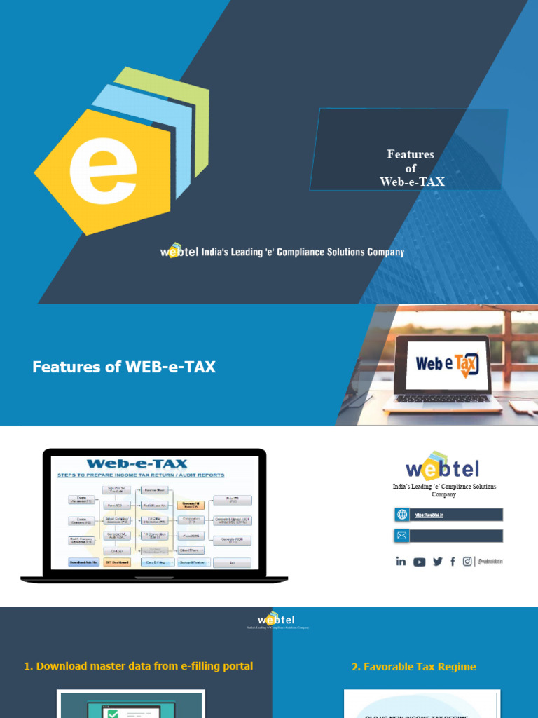 Features of Tax | PDF | Taxes | Software