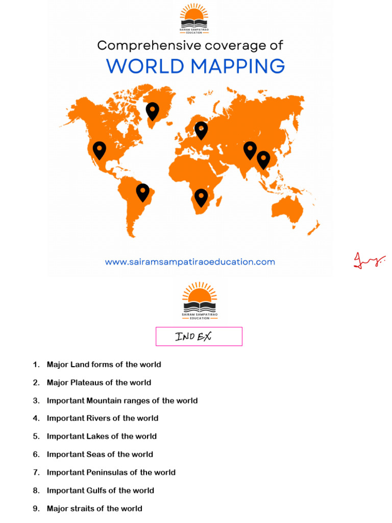 World Mapping | PDF | Plateau | Stream
