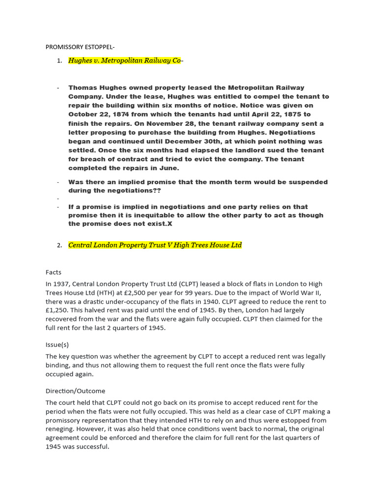 consideration | PDF | Consideration | Estoppel