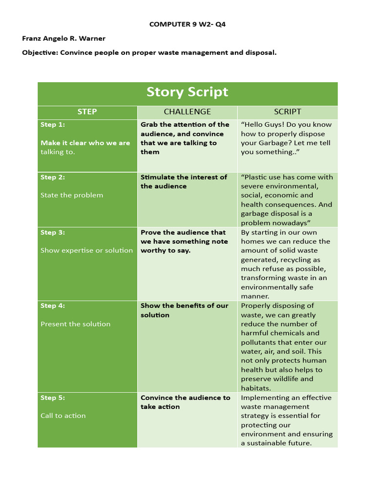 COMPUTER 9 W2.Franz | PDF | Waste | Waste Management