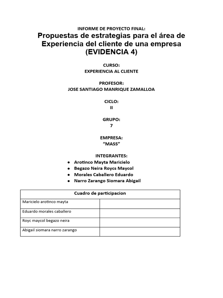 Exp Al Cliente Aa4 | PDF | Business | Marketing