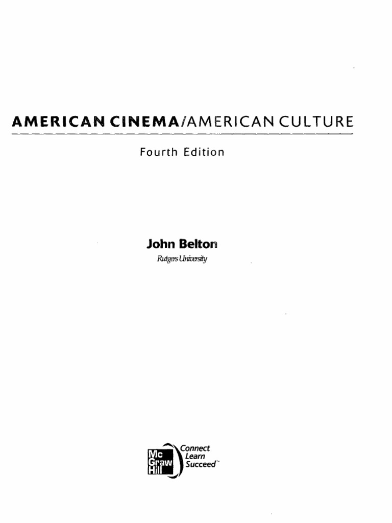 American Cinema and Culture Overview | PDF | Film Noir | Comedy