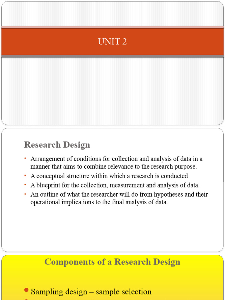 Ch2 - Design of Research | PDF | Experiment | Statistical Hypothesis ...