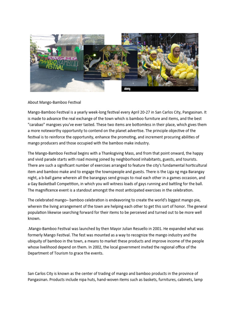 About Mango-Bamboo | PDF