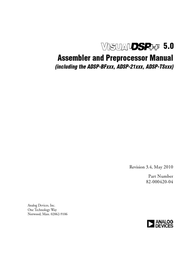 50 Asm MN Rev 3.4 | PDF | Assembly Language | Computer Program