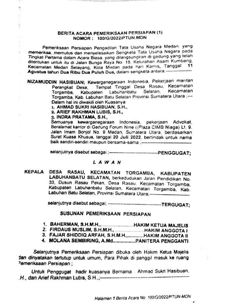 Berita Acara Pdf