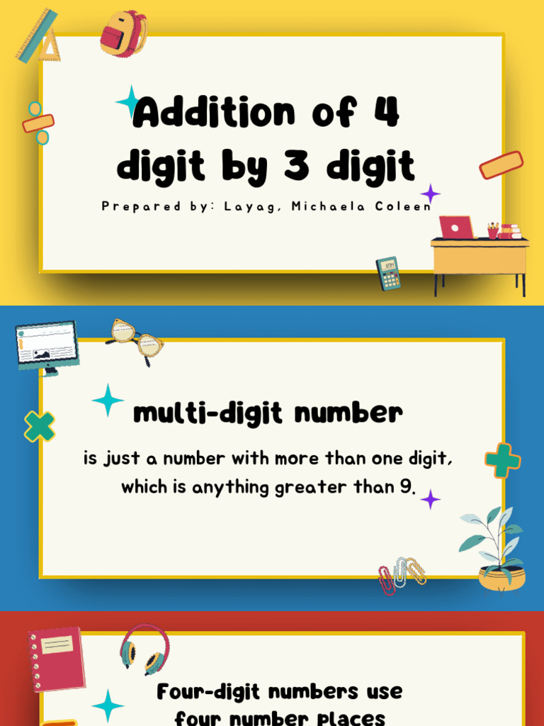 Adding 4-Digit and 3-Digit Numbers | PDF | Teaching Methods & Materials