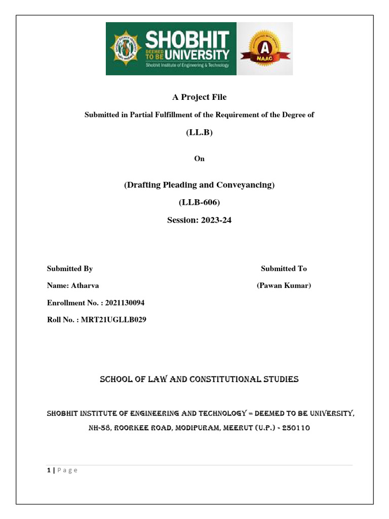 DPC Format Project File | PDF