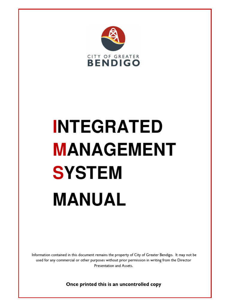 IMS Manual | PDF | Risk | Iso 9000