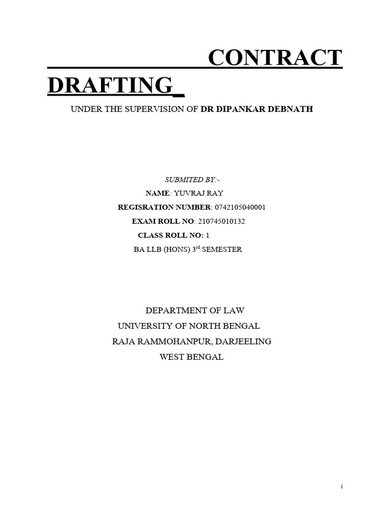 Law Students' Contract Guide | PDF | Negotiation | Legal Concepts