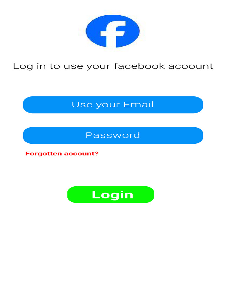 Login: Log in To Use Your Facebook Acoount | PDF