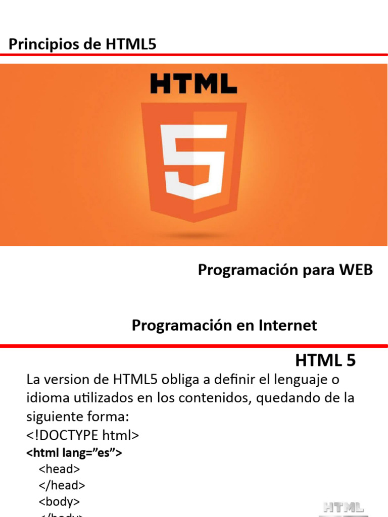 html5 Comandos | PDF | HTML | Hipervínculo