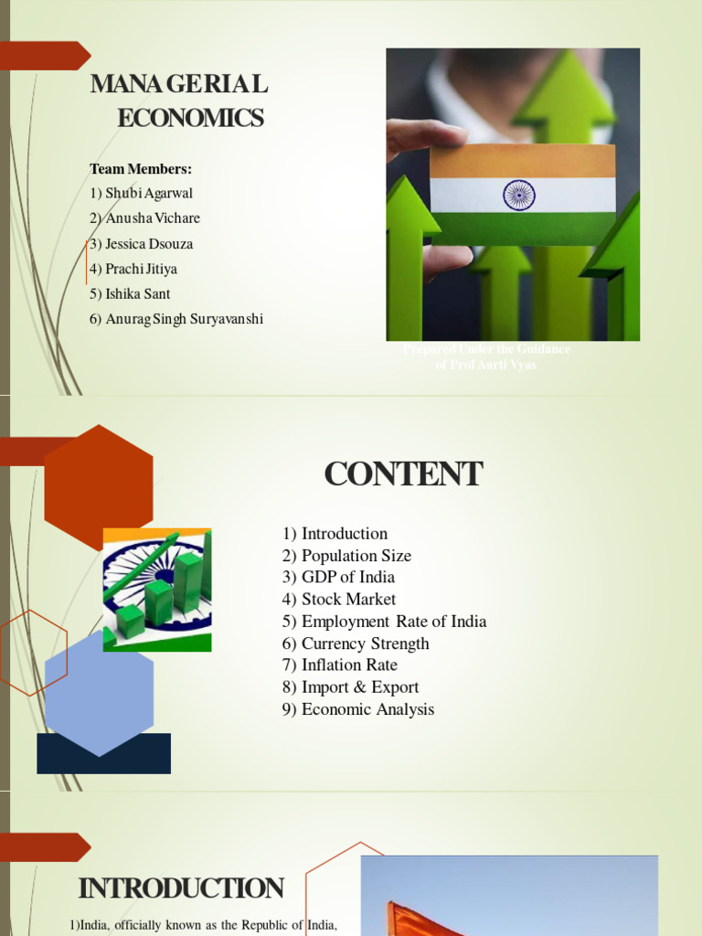 India’s Economic Overview and Analysis | PDF | Stock Exchange | Economy ...