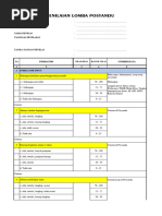 Form Penilaian Posyandu ILP 2024 | PDF
