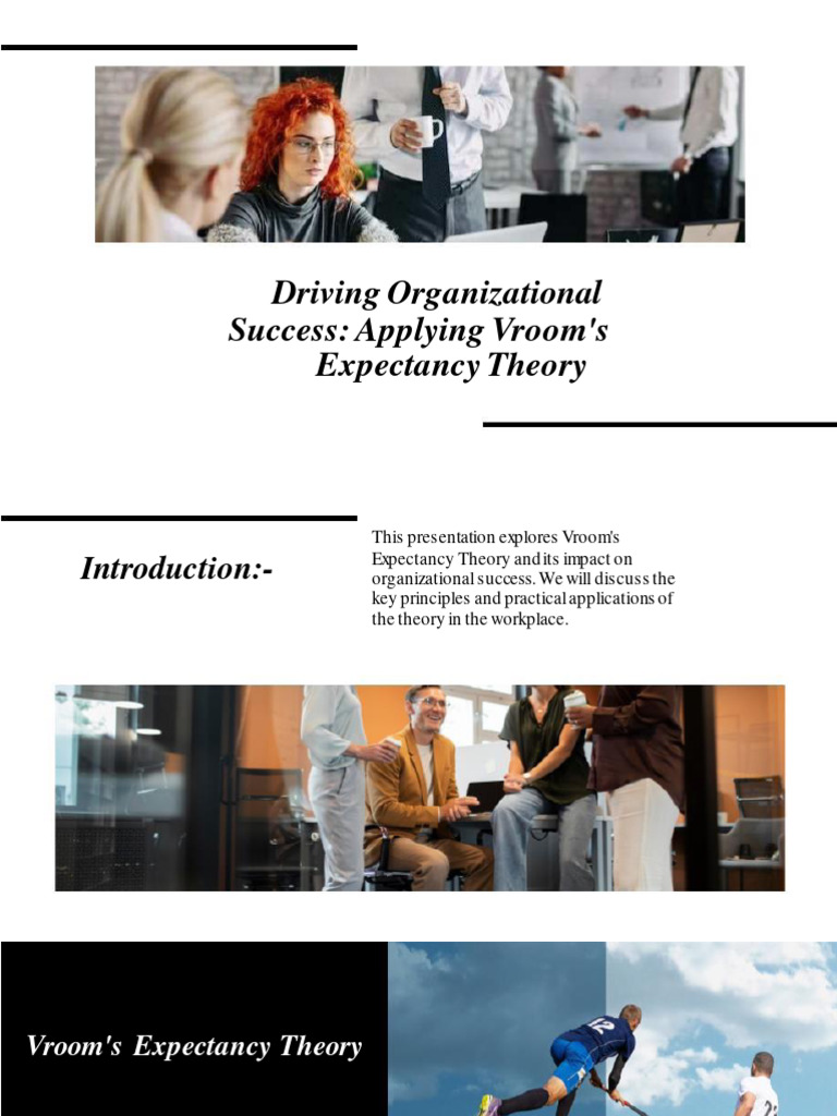 Applying Vroom's Expectancy Theory | PDF
