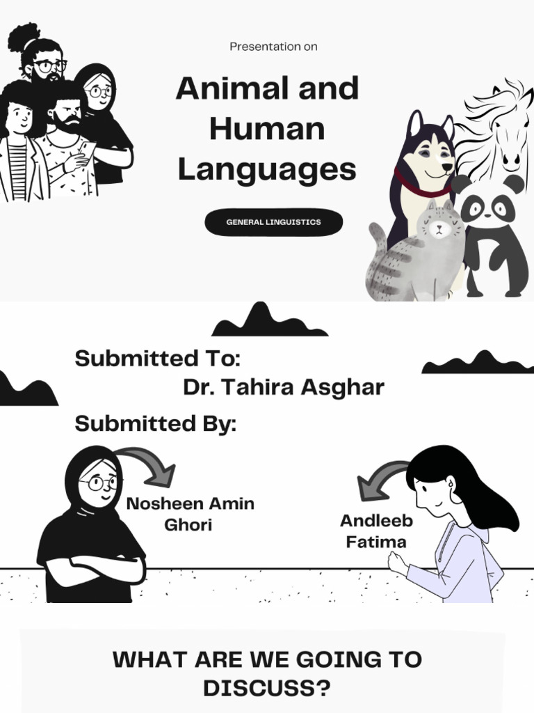 Animal and Human Language | PDF