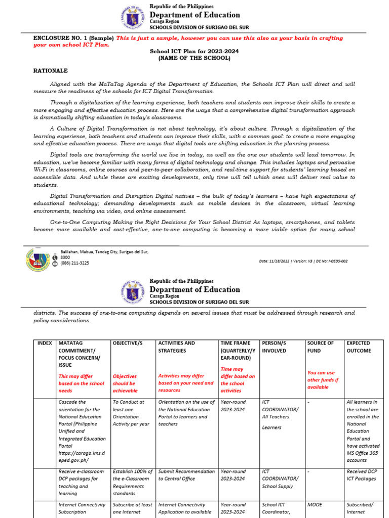Template-School Comlab | PDF | Educational Technology | Computing