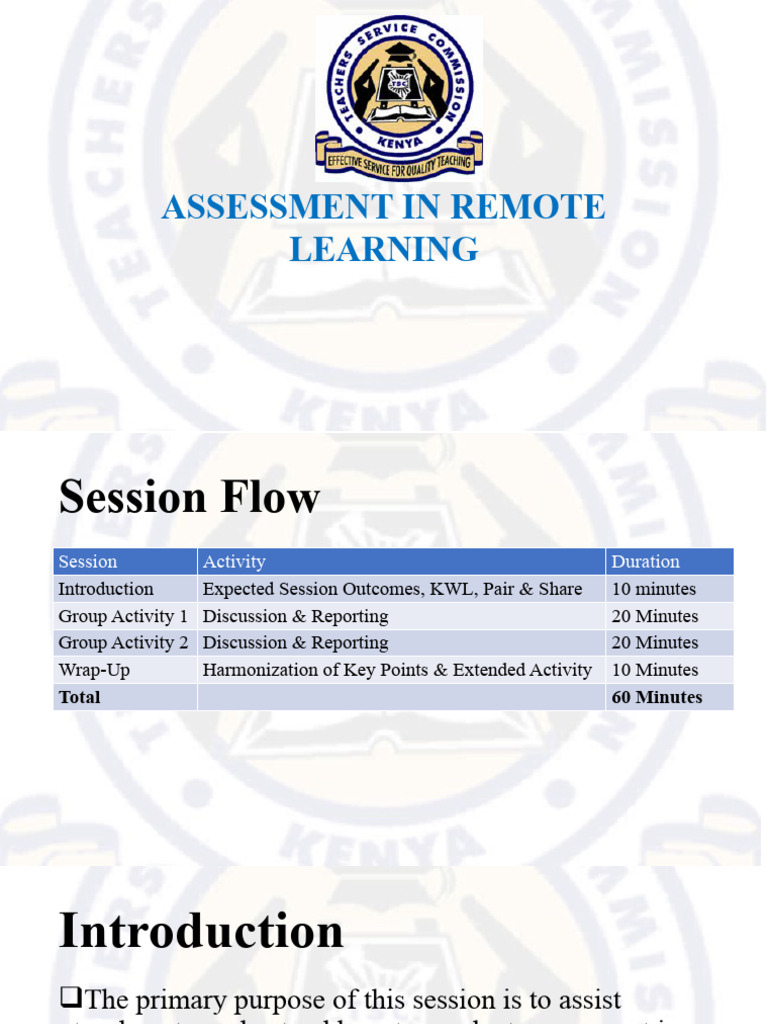 Assessment - Rlm Revised | PDF | Learning | Distance Education