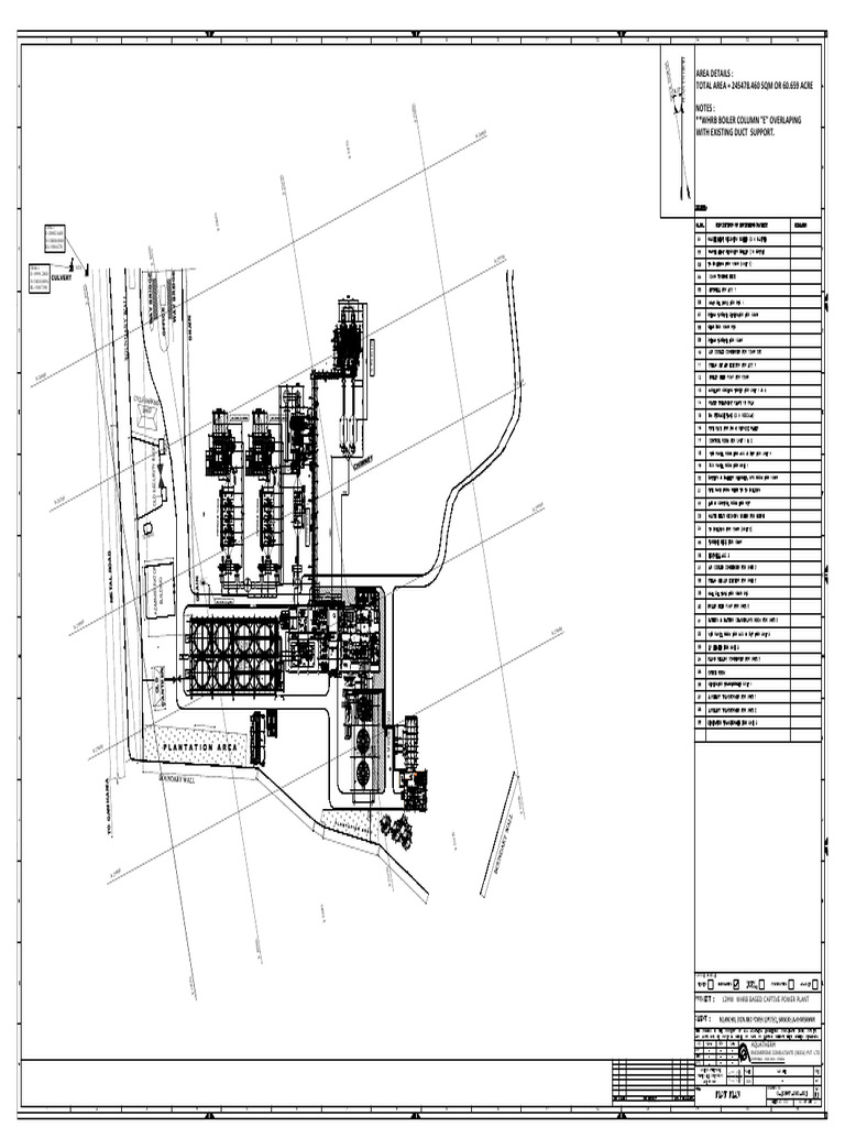 Power Plant Layout - P1 (REVISED) OP-1-Model | PDF