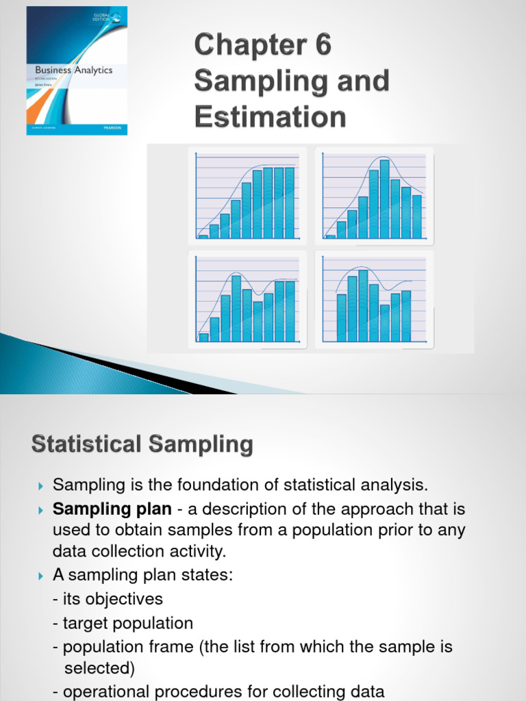 Chapter 6 - Sampling and Estimation | PDF | Sampling (Statistics) | Estimator