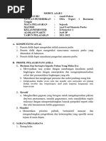 Contoh Modul Ajar Model Problem Based Learning (PBL) | PDF