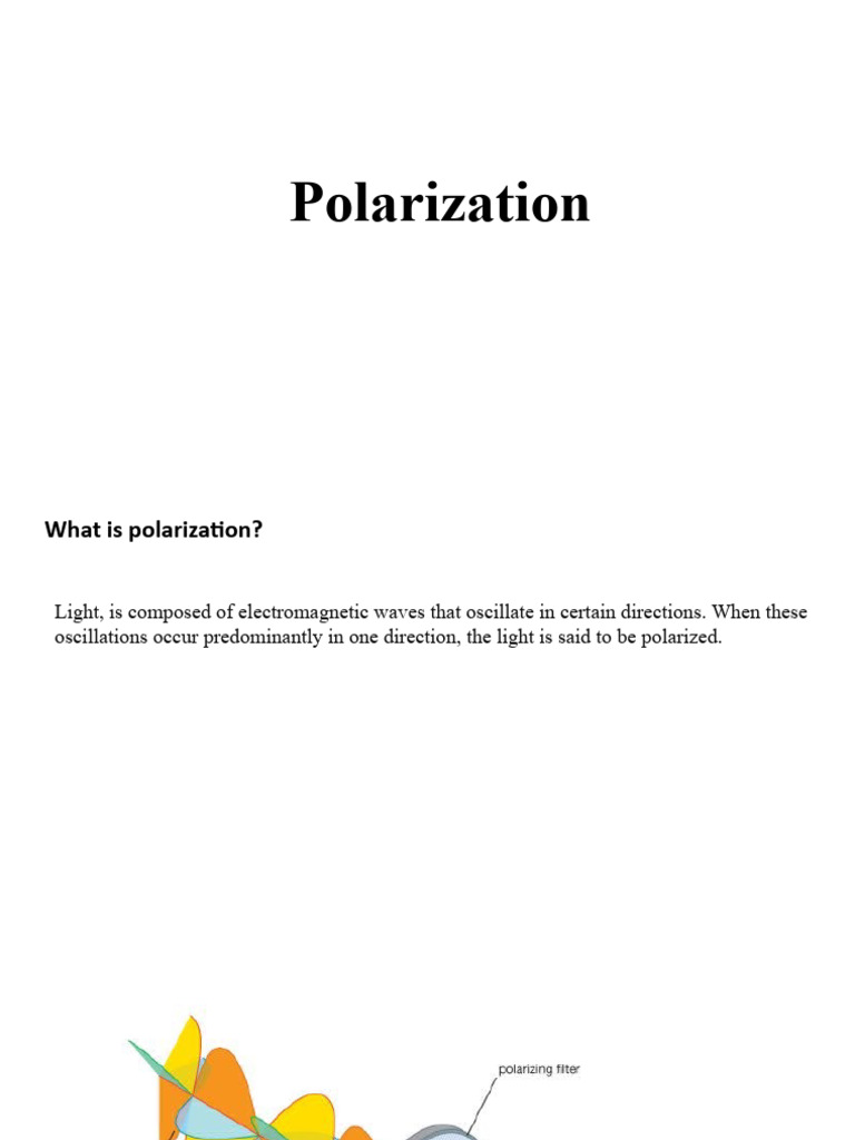 Polarization | PDF