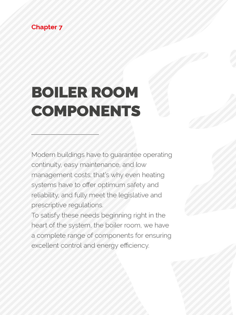 7 Boiler Room Components | PDF | Valve | Pressure Measurement