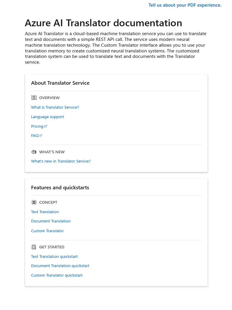 Azure Ai Services Translator | PDF | Latin Script | Translations