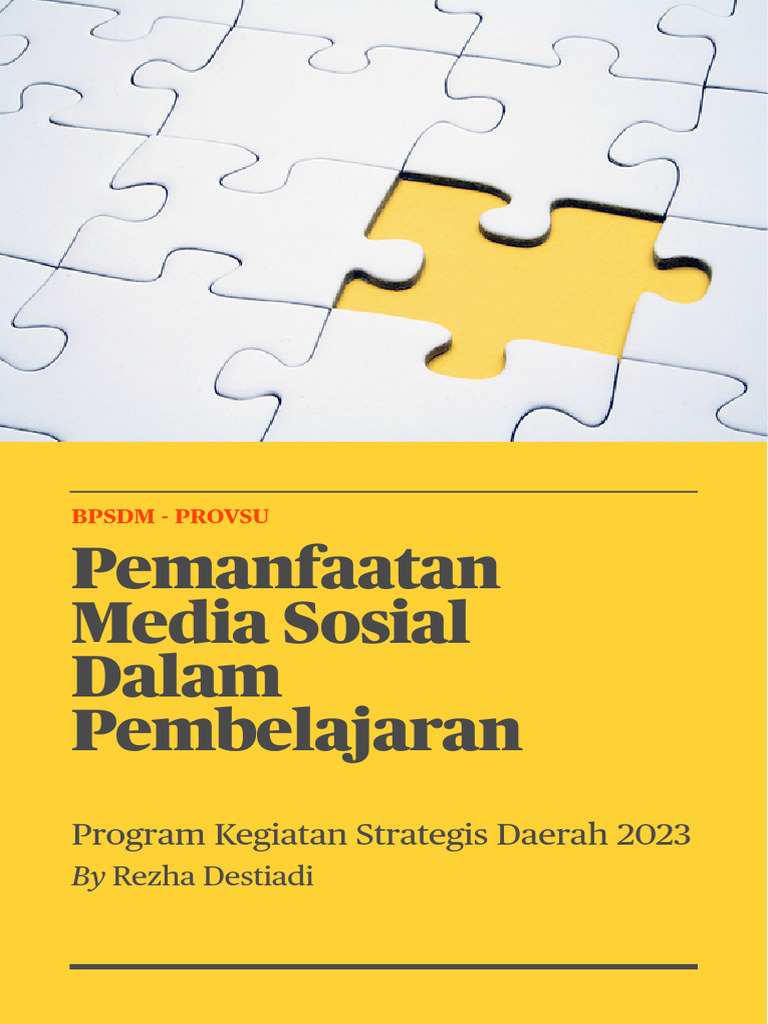 Pemanfaatan Media Sosial Dalam Pembelajaran | PDF