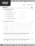 Graad4 Werkopdrag 1 Heelgetalle Vermenigvuldiging en Deling | PDF