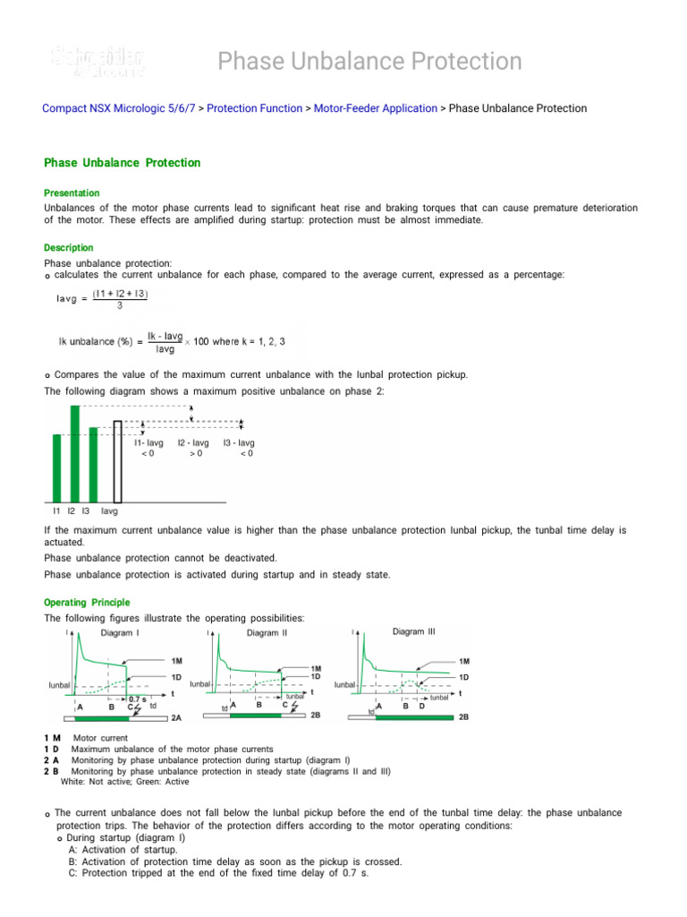 Phase Unbalance Protection | PDF | Electrical Engineering | Electricity