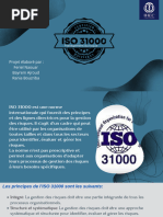 La Norme 31000v2018 | PDF | Gestion des risques | Risque