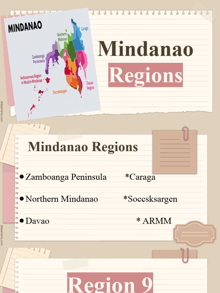 Mindanao Regions & Attractions Guide | PDF | Mindanao | Earth Sciences