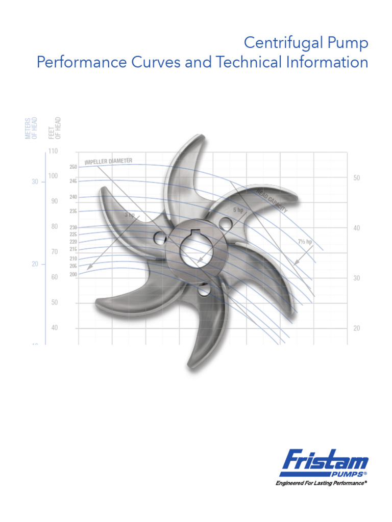 Fristam Pumps Performance Curves and Technical Information | PDF | Pump ...