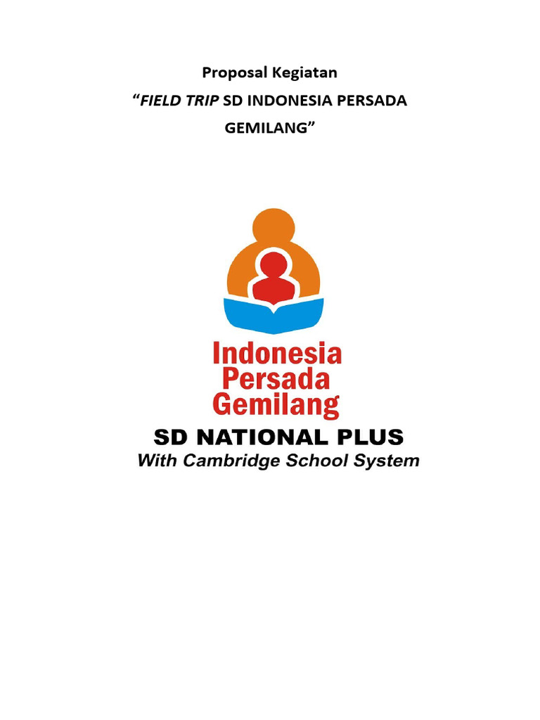 Proposal Kegiatan Fieldtrip | PDF