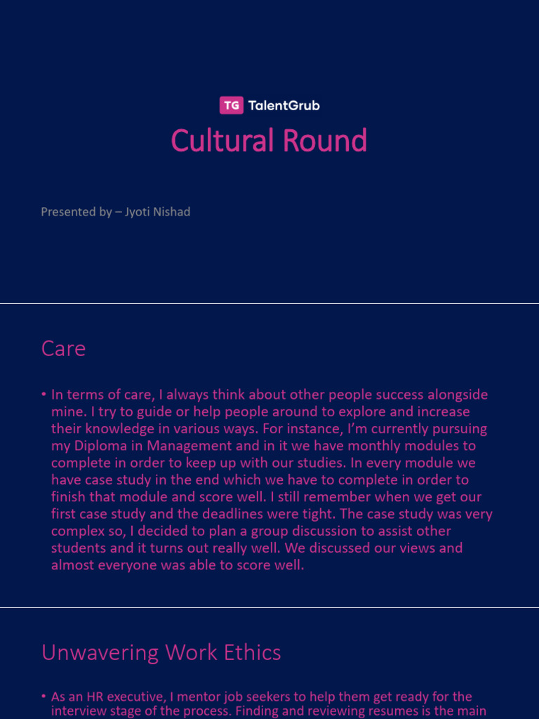 Case Study - Cultural Values Final PDF | PDF | Curiosity | Learning