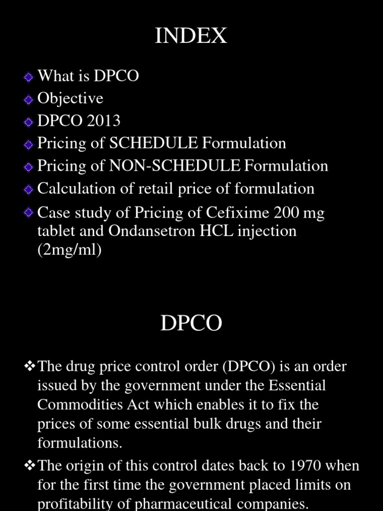 Dpco 2013 | PDF | Generic Drug | Pharmaceutical Formulation