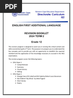 Grade 12 English FAL Study Notes | PDF