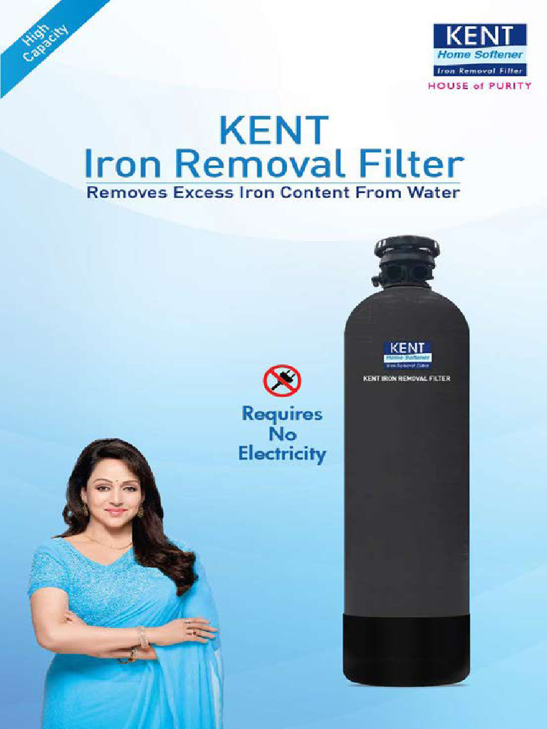 Kent Iron Removal Filter New | PDF