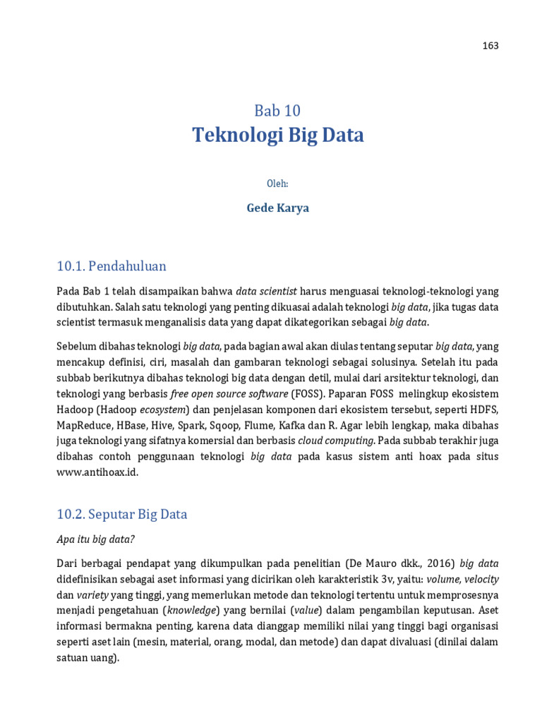 PengantarDataScience Dan Aplikasinya Bagi Pemula Teknologi Big Data | PDF | Seni