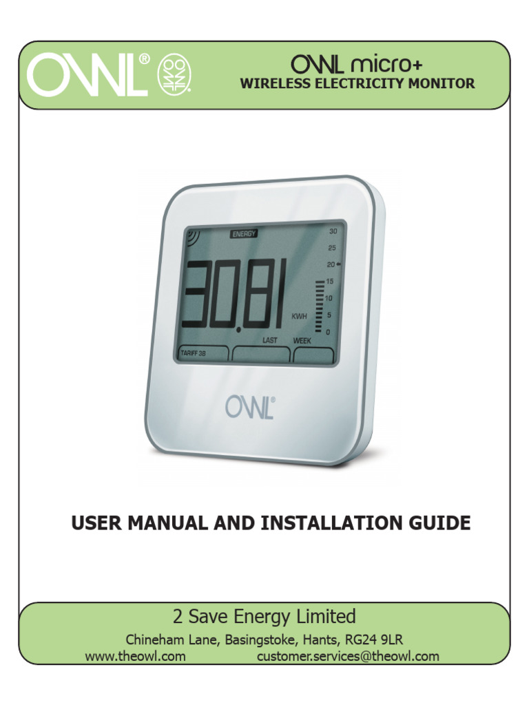 Micro Manual Theowl | PDF