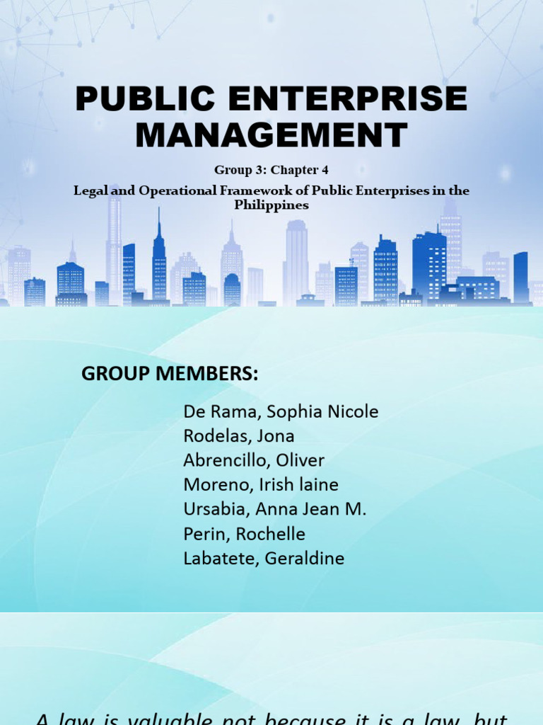 Public Enterprise Management | PDF | Policy | State Owned Enterprise