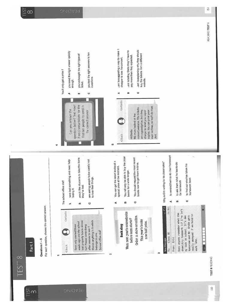 B1 Reading Task1 | PDF