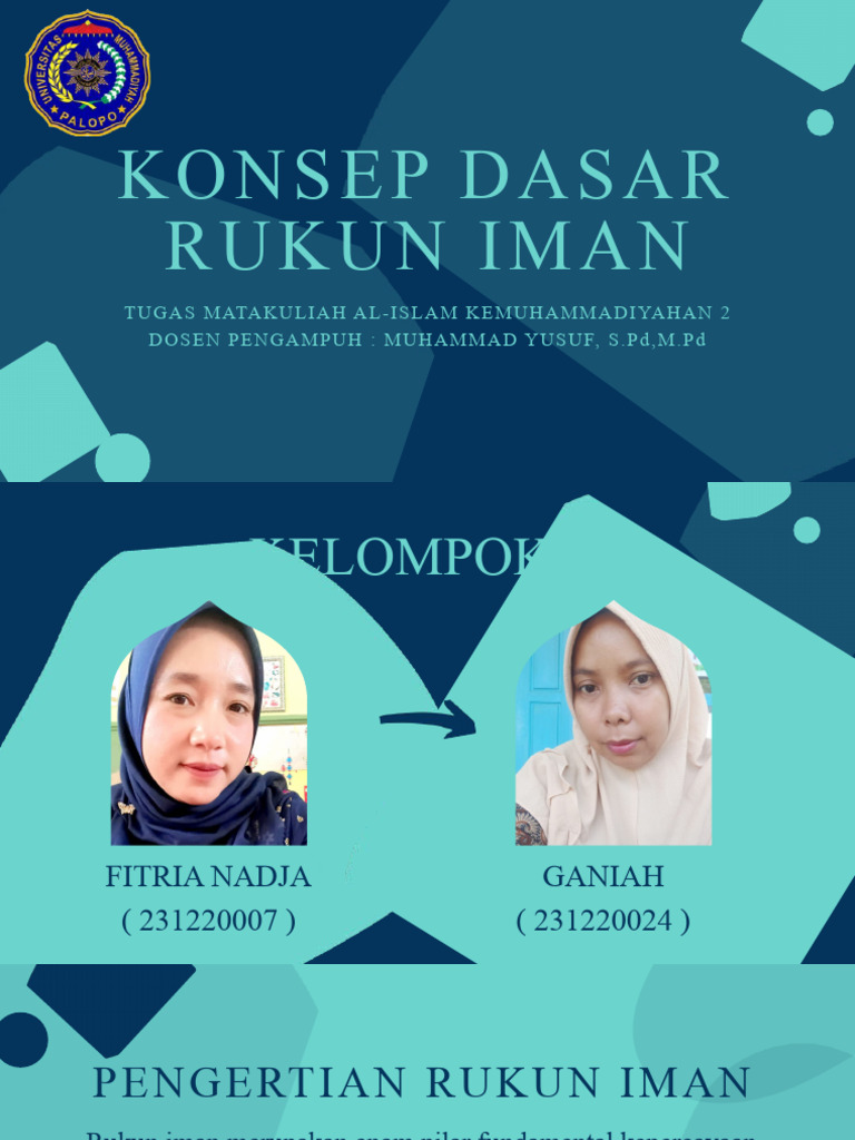 Konsep Dasar Rukun Iman | PDF