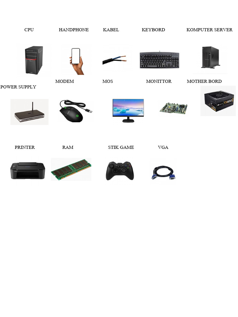 Alat Alat Komputer | PDF