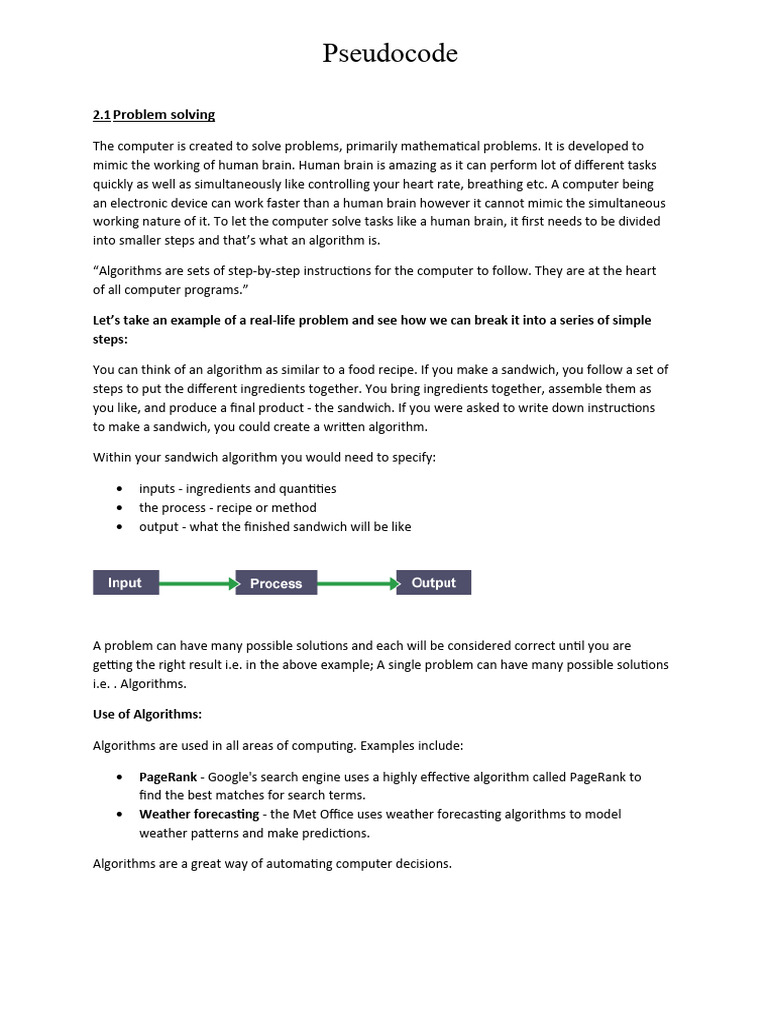 Paper 2 Notes | PDF | Data Type | Algorithms