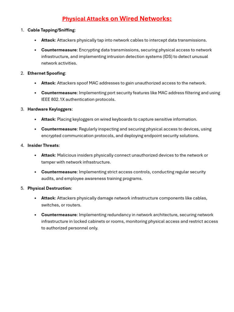 Preventing Passive Eavesdropping Attacks | PDF | Computer Network ...