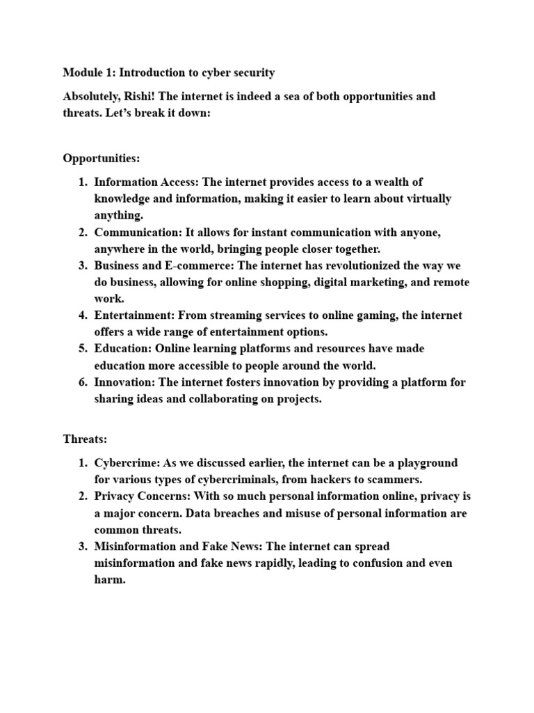 Cyber Security Pdf Computer Security Security