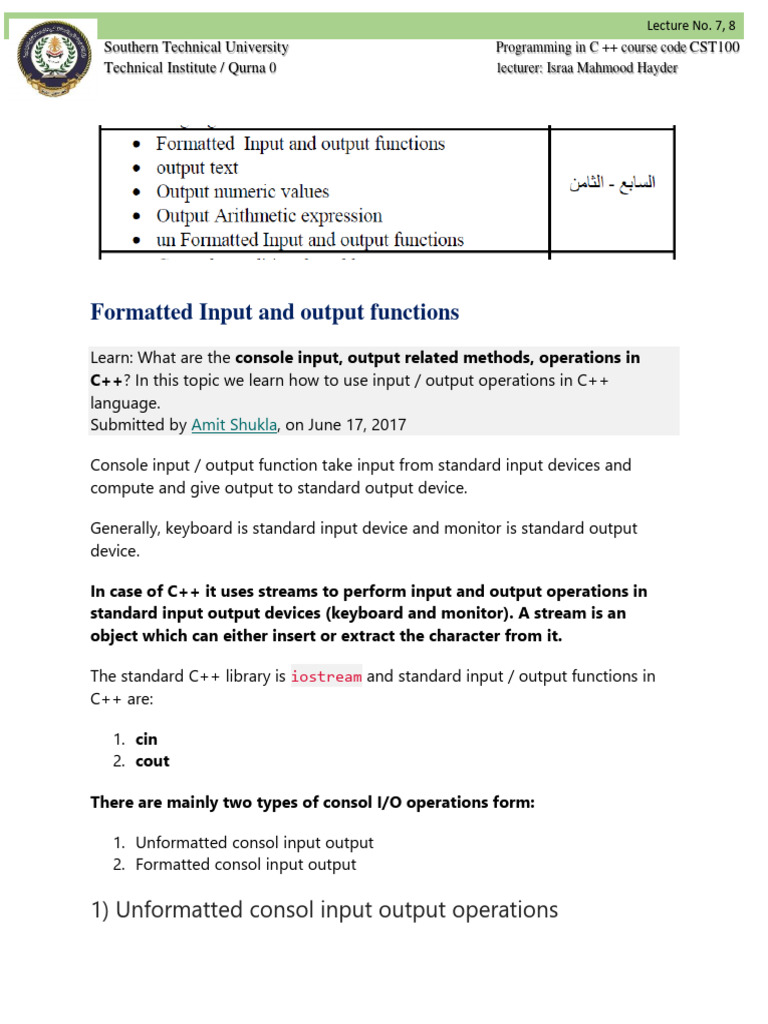 C Streams Pdf C Software Development 