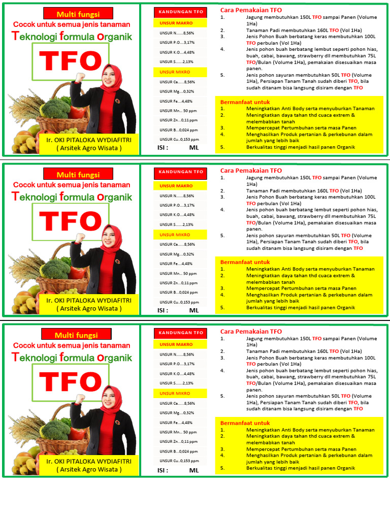 Print Pupuk TFO FINAL | PDF